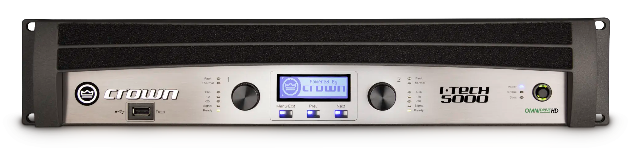 Crown I-Tech 5000HD, Two-channel, 2500W @ 4Ω Power Amplifier — Soundbytech